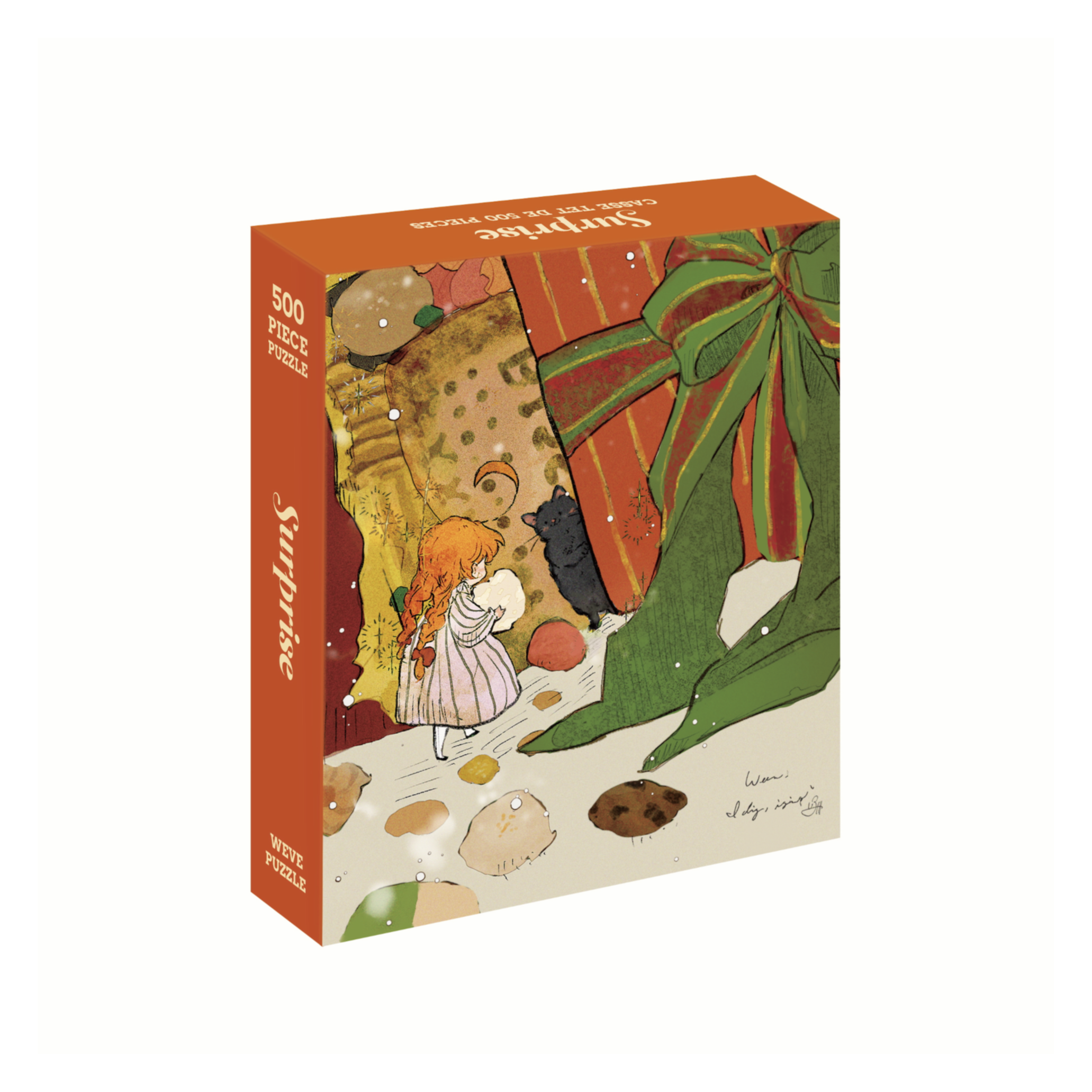 WEVE PUZZLE | Surprise 500 Piece Jigsaw Puzzle